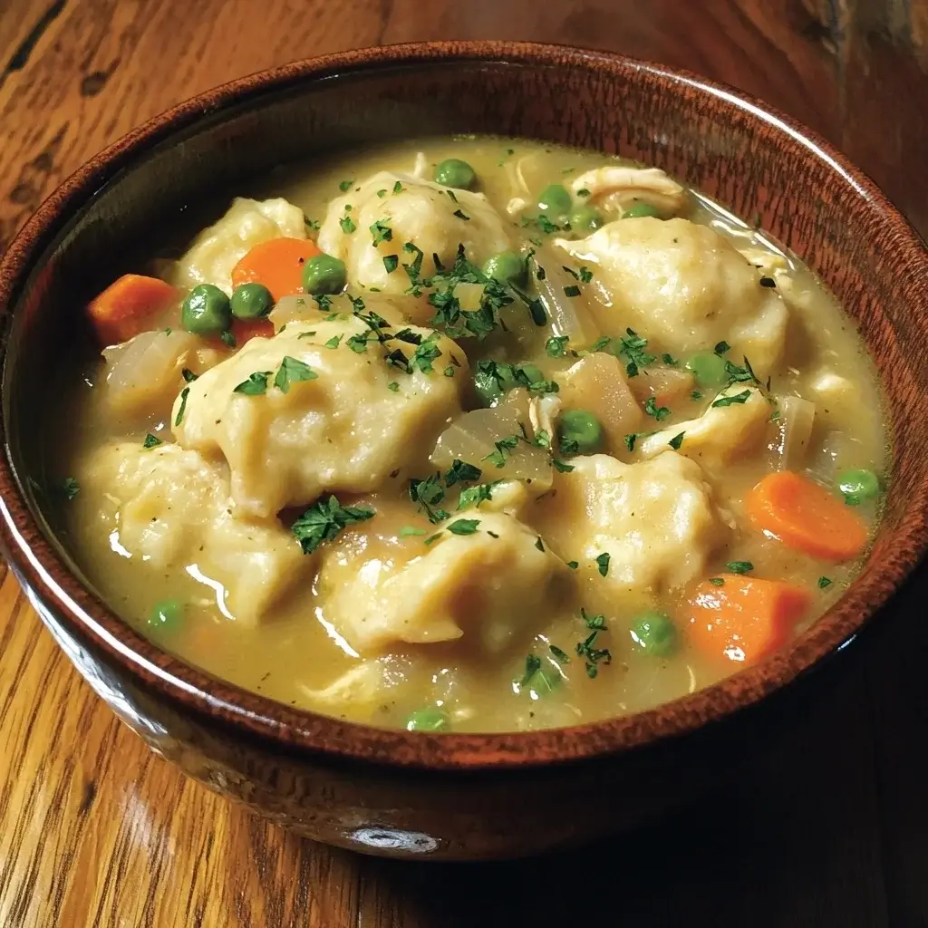 Chicken and Dumplings Stew Recipe - Vintage Cooks