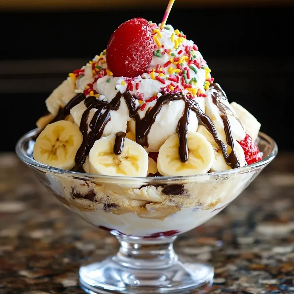 Classic Banana Split Sundae Recipe - Vintage Cooks