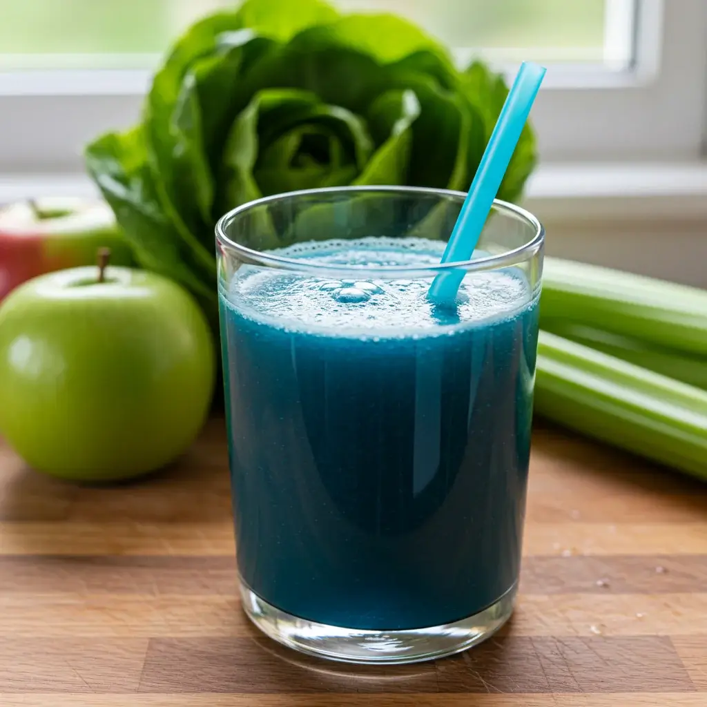 Blue Superfood Juice - Vintage Cooks