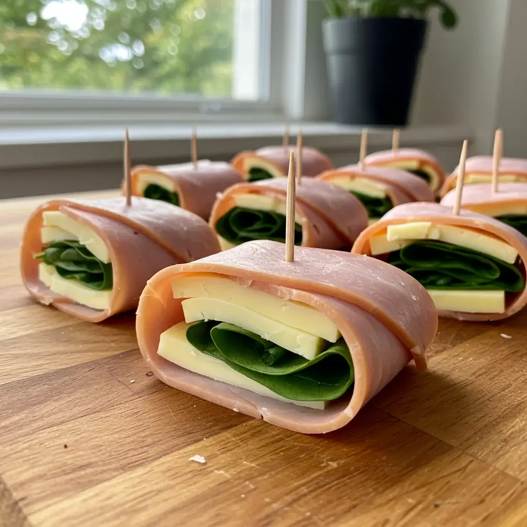 Ham Provolone Rosettes recipe - Vintage Cooks