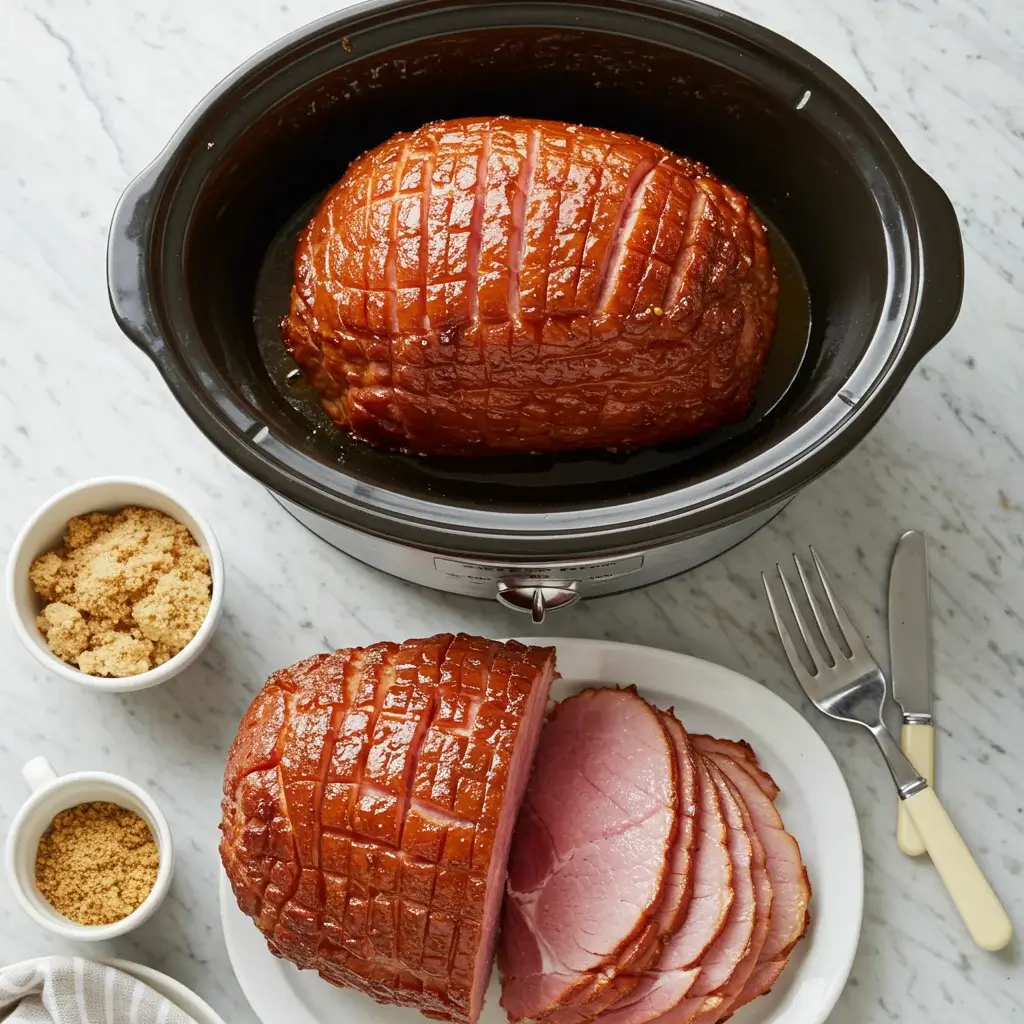 Slow Cooker Ham Delight recipe - Vintage Cooks