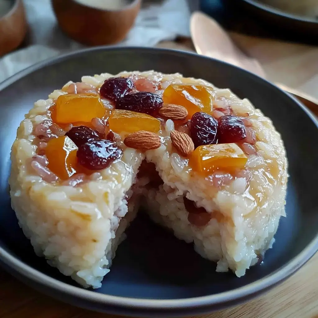 Eight Treasure Rice Pudding recipe - Vintage Cooks