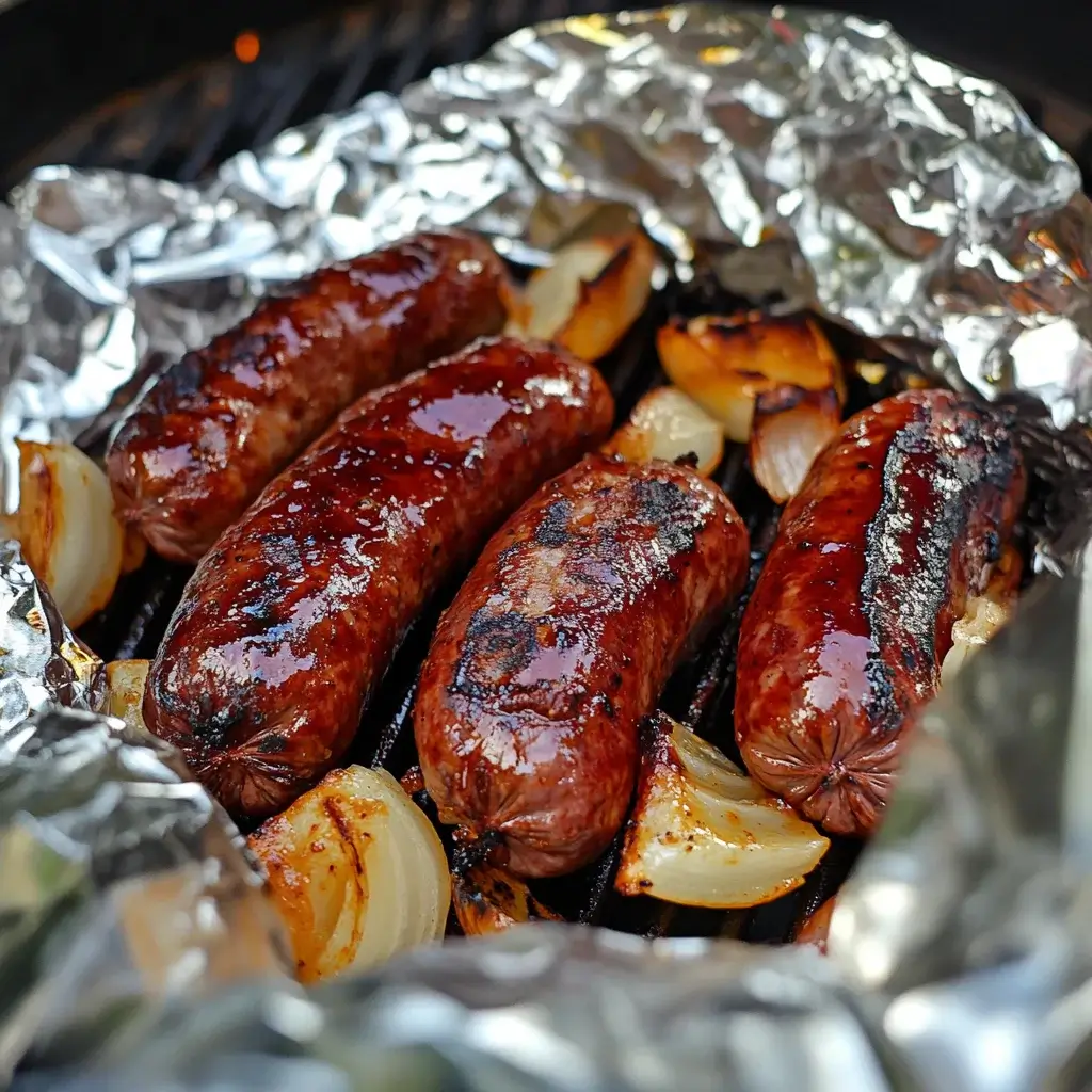 Hot Link BBQ Packets for Grilling recipe - Vintage Cooks