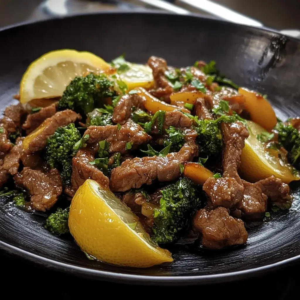 Lemon Beef Stir Fry recipe – Vintage Cooks