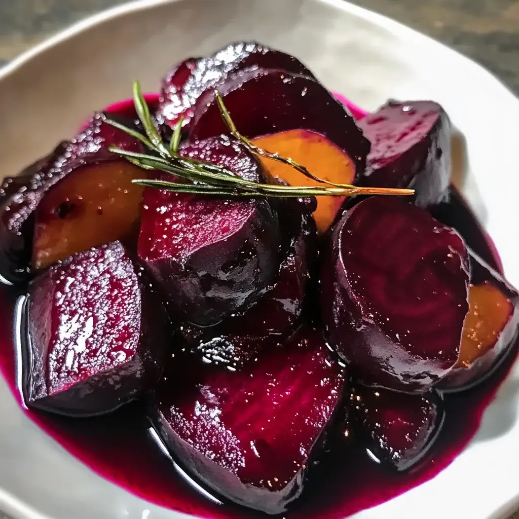 Balsamic Glazed Beets recipe - Vintage Cooks