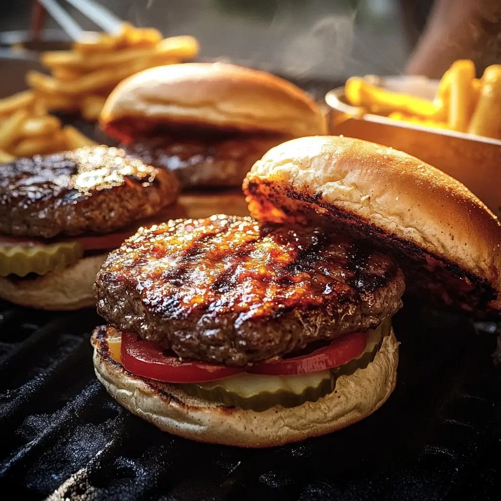 Barbecued Burgers recipe - Vintage Cooks