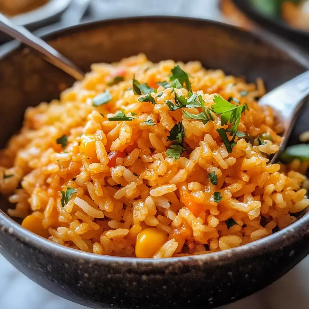 Restaurant Style Mexican Red Rice recipe - Vintage Cooks