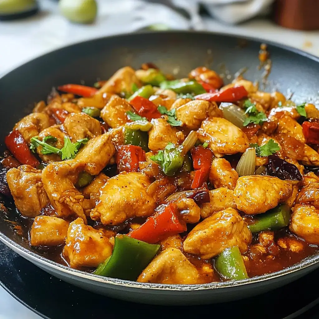 Spicy Hunan Chicken Recipe - Vintage Cooks