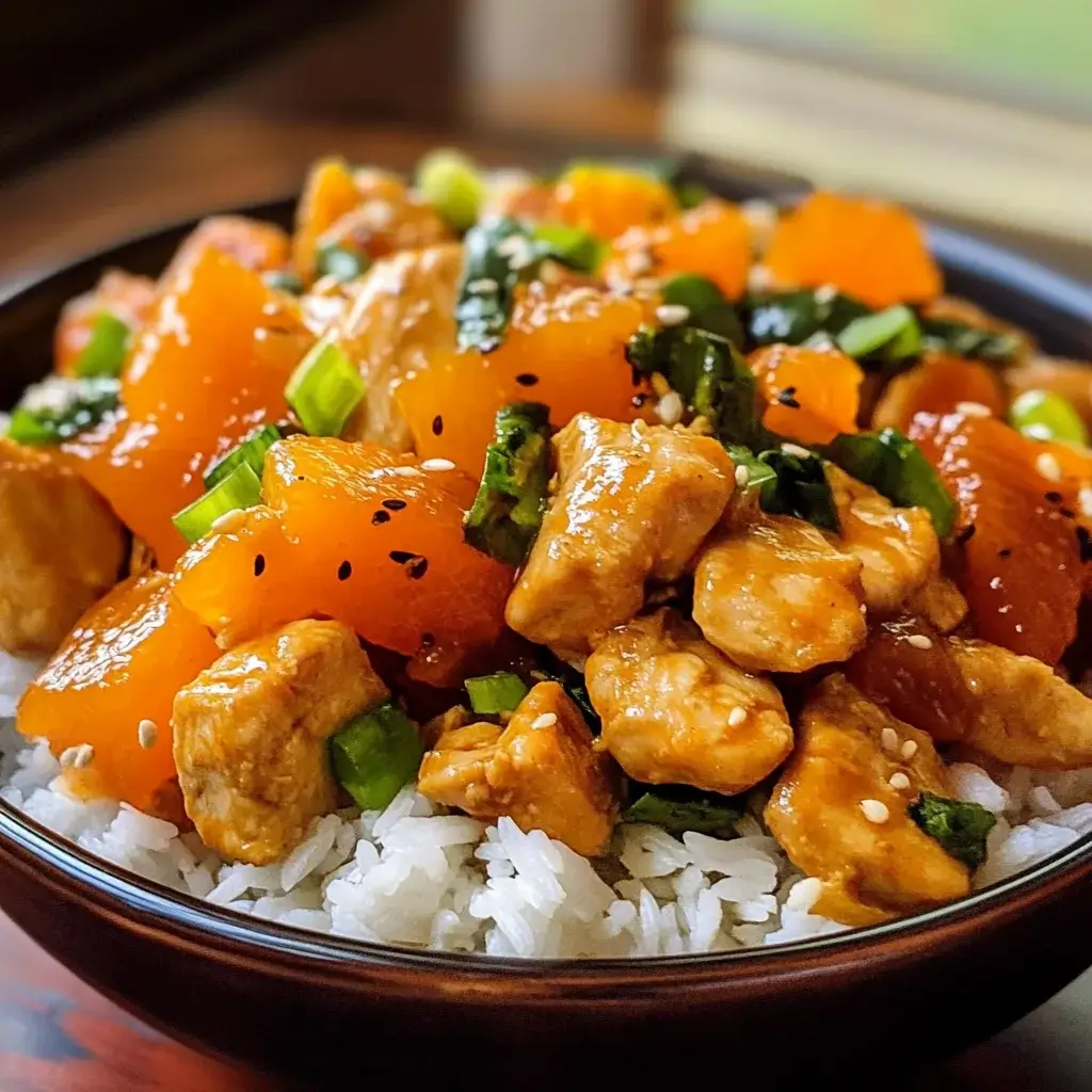 Tasty Tangerine Chicken Stir Fry recipe - Vintage Cooks