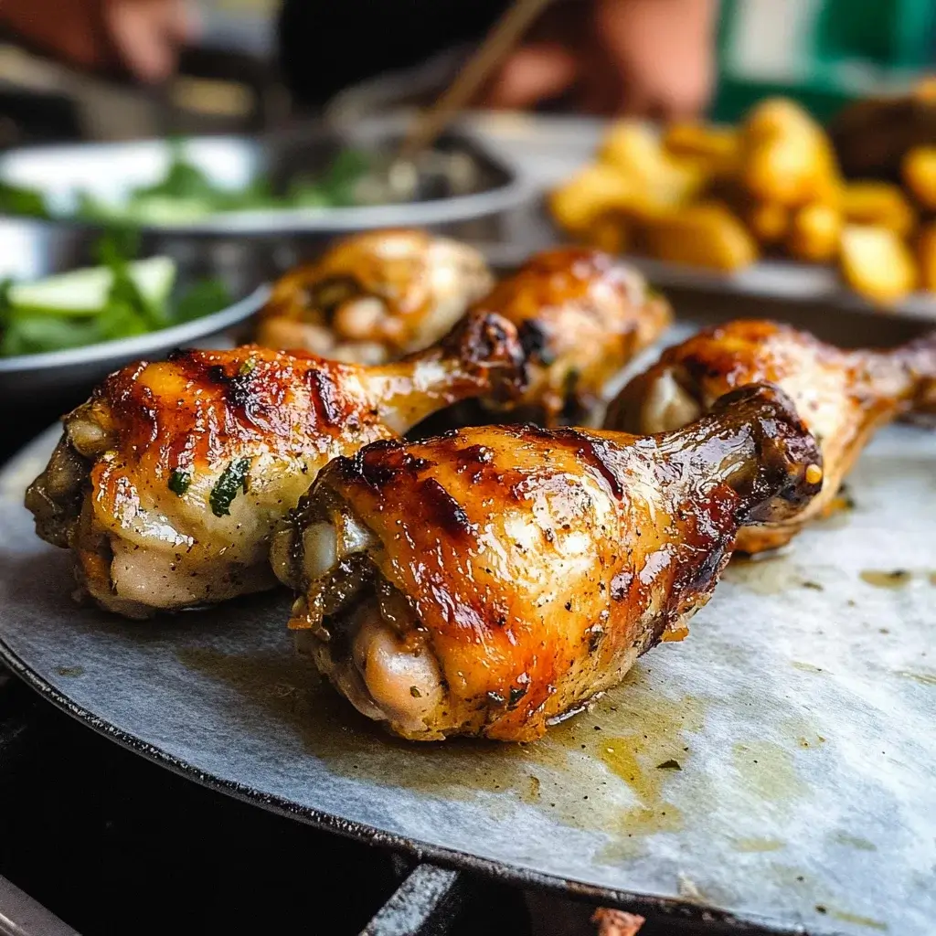 Colombian Marinated Chicken Drumsticks recipe - Vintage Cooks