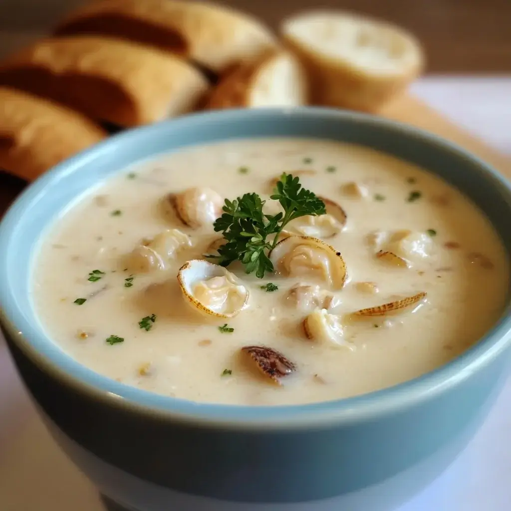 Crock Pot New England Clam Chowder recipe - Vintage Cooks