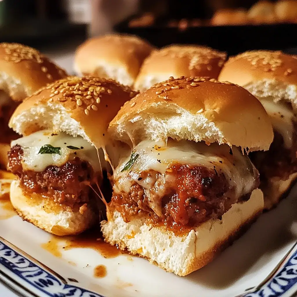 Homemade Meatball Sliders recipe - Vintage Cooks