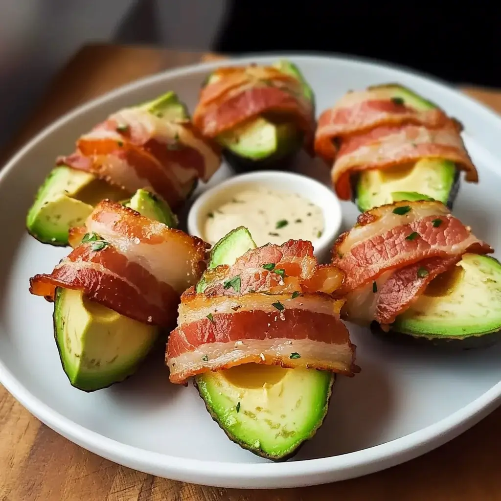 Turkey Bacon-Wrapped Avocado Bites recipe - Vintage Cooks