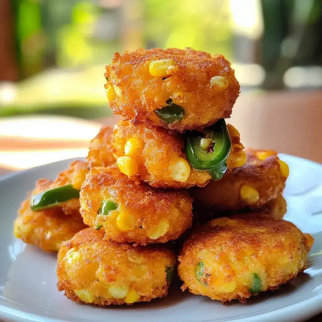Jalapeno Popper Corn Fritters recipe - Vintage Cooks
