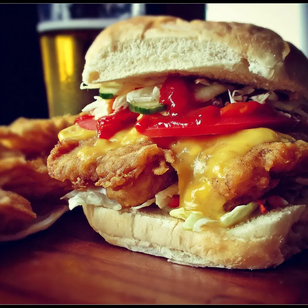 Cowboy Way Fish Sandwich recipe - Vintage Cooks