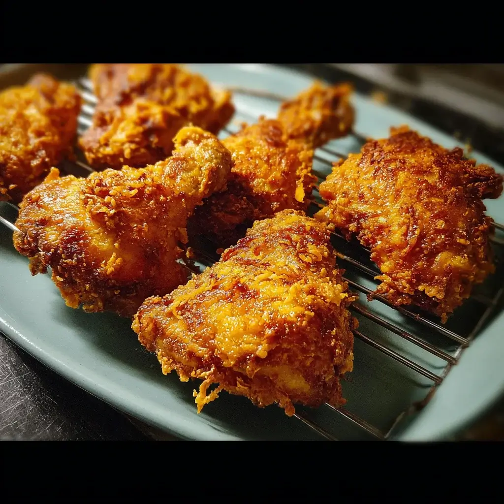 Buttermilk Fried Chicken in the Oven recipe - Vintage Cooks