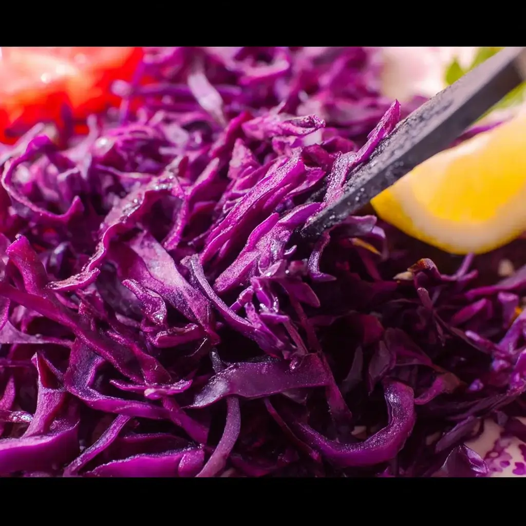 Shredded Red Cabbage recipe - Vintage Cooks