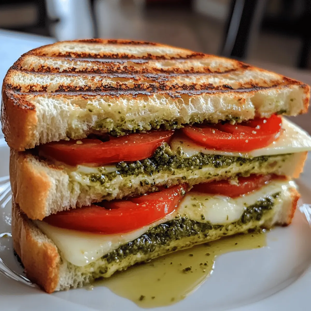 Irresistible Caprese Pesto Panini – Ultimate Crispy Gourmet Treat