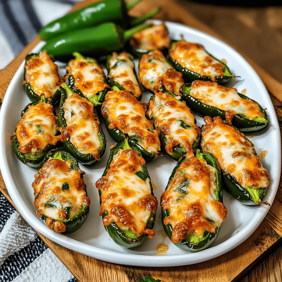 Irresistible Easy Cheese-Stuffed Jalapeños with Bold Kick