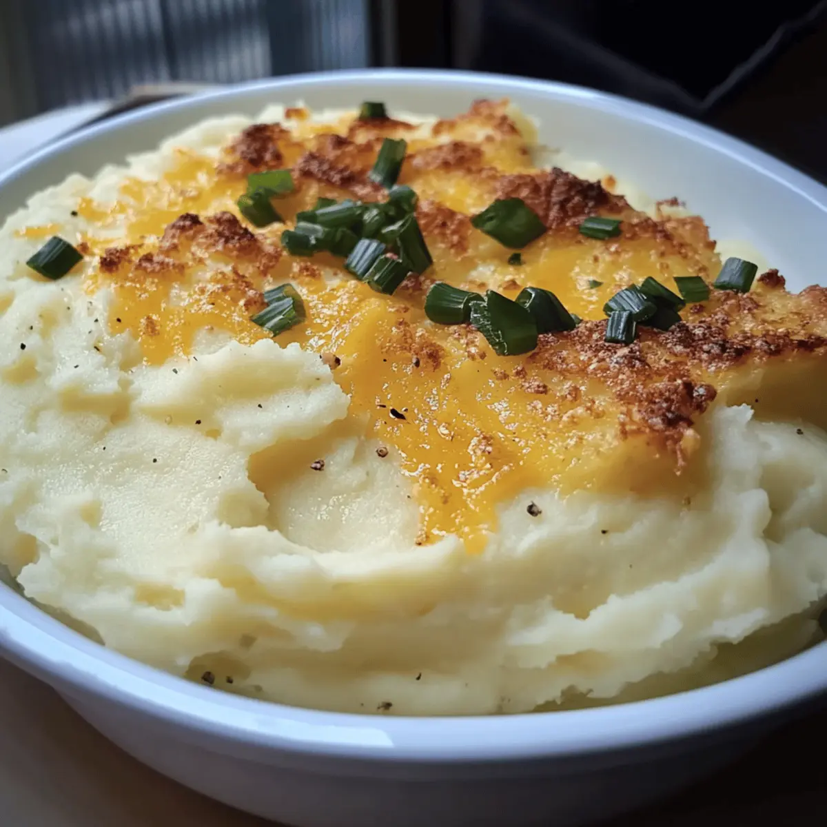 Irresistibly Creamy Cheesy Garlic Mashed Potatoes Recipe