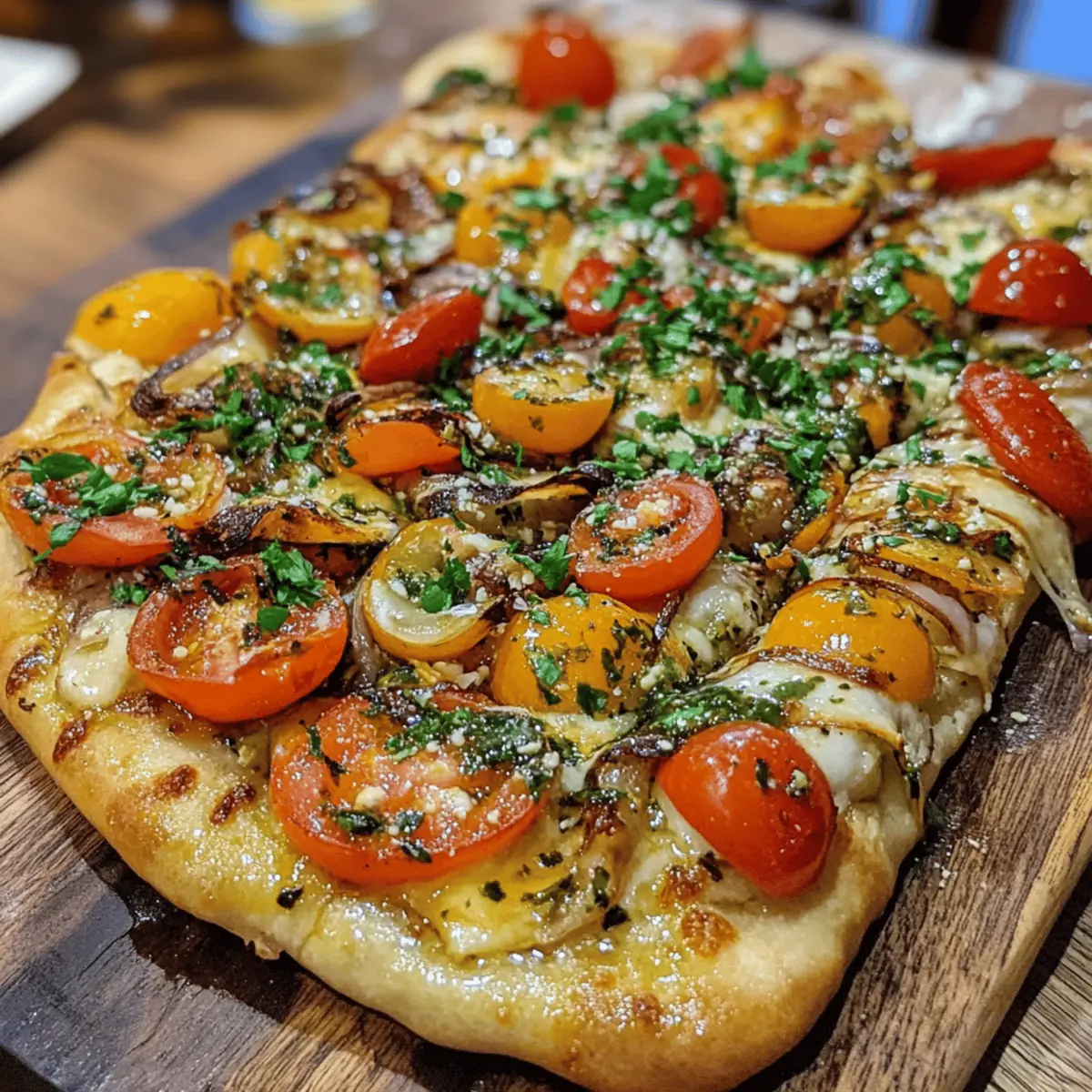 Irresistible Delicious Mediterranean Flatbread – Easy Recipe