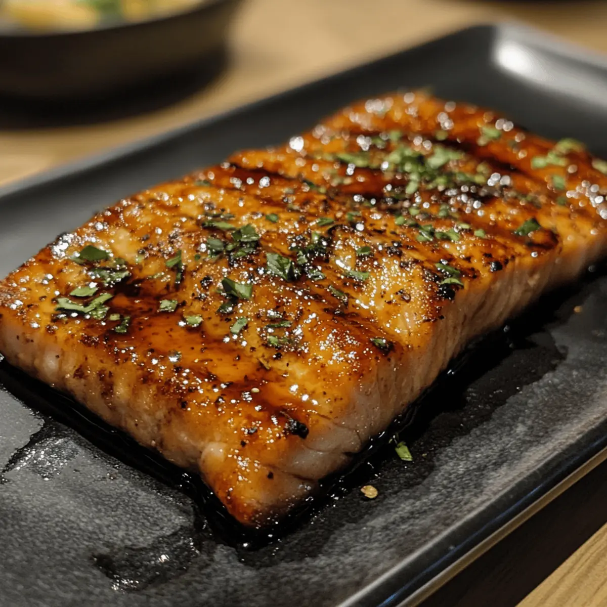 Ultimate Succulent Salmon Ribs-Style Fillet (BBQ Glazed) Recipe