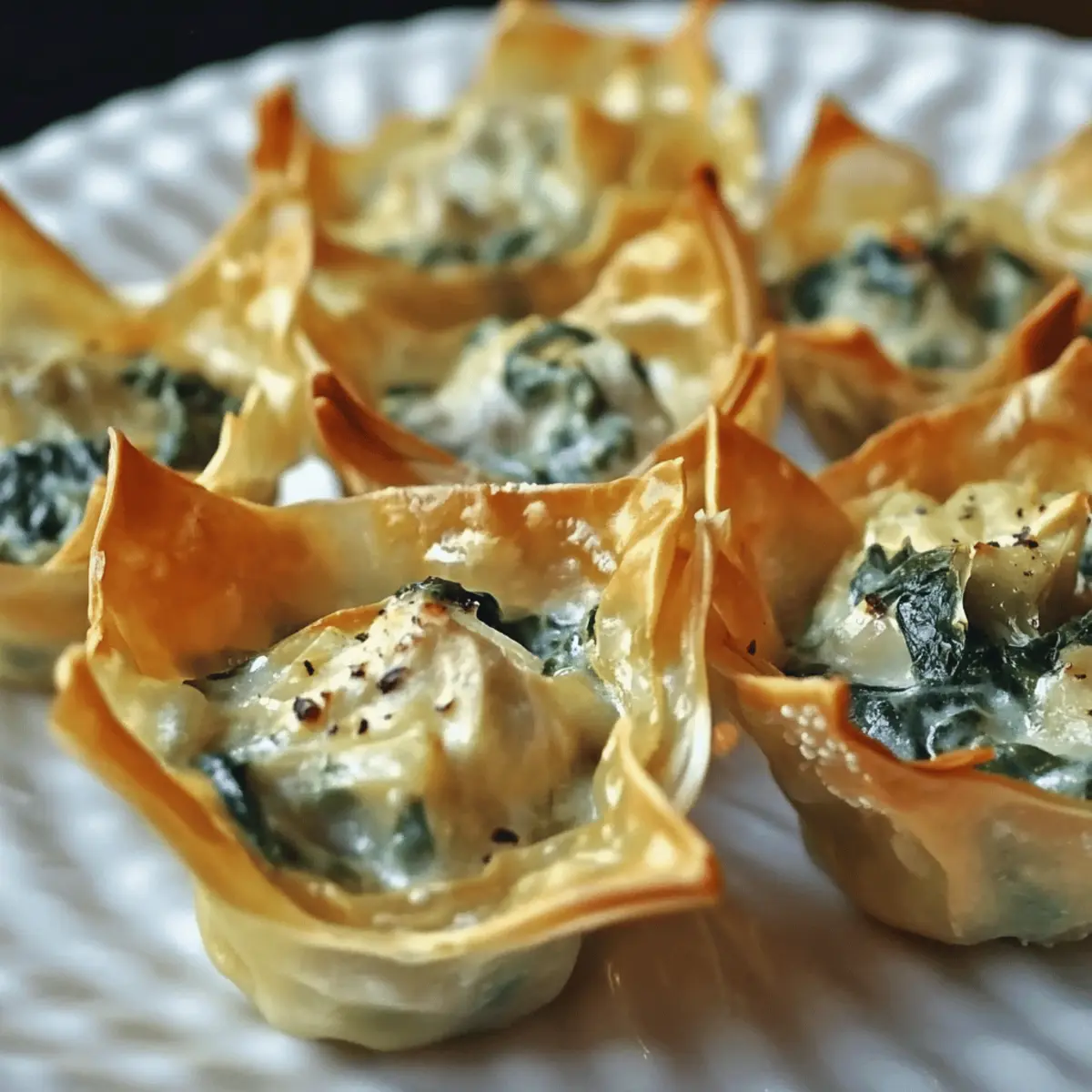 Irresistible Spinach-Artichoke Dip Wonton Cups You’ll Love
