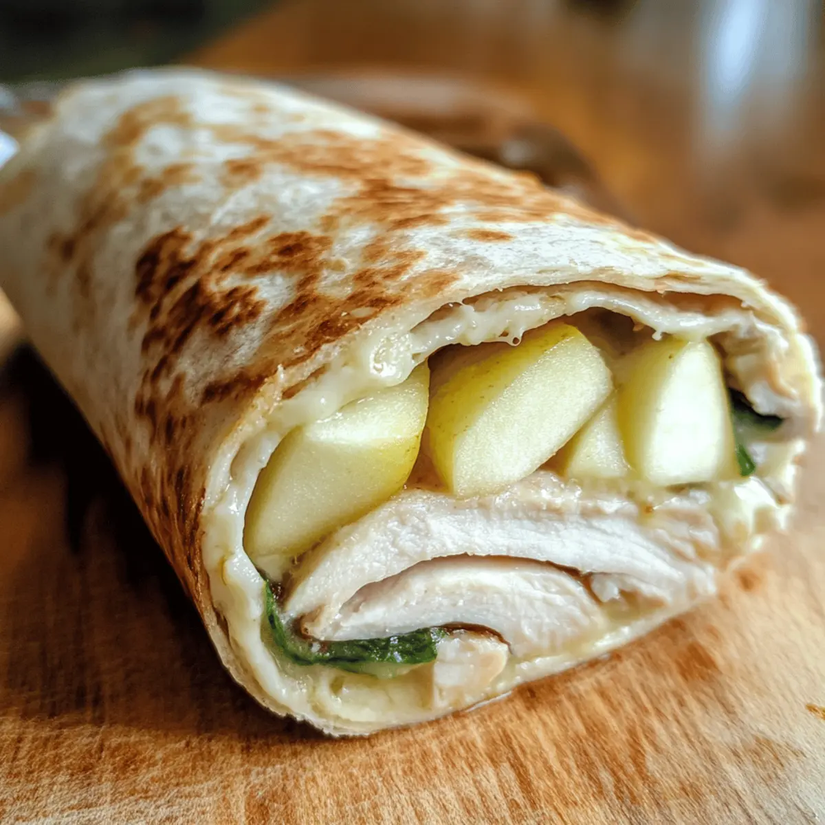 Best Turkey, Brie & Apple Wrap Recipe for Easy, Juicy Bites