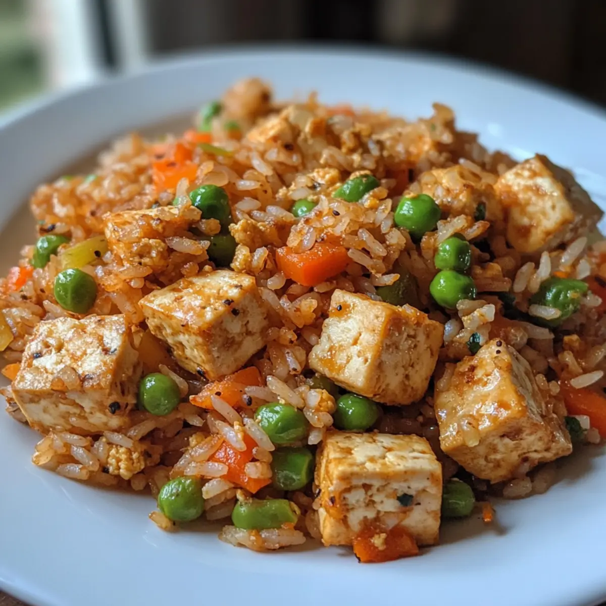 Easy Veggie Fried Rice with Tofu: Irresistible Delicious Meal