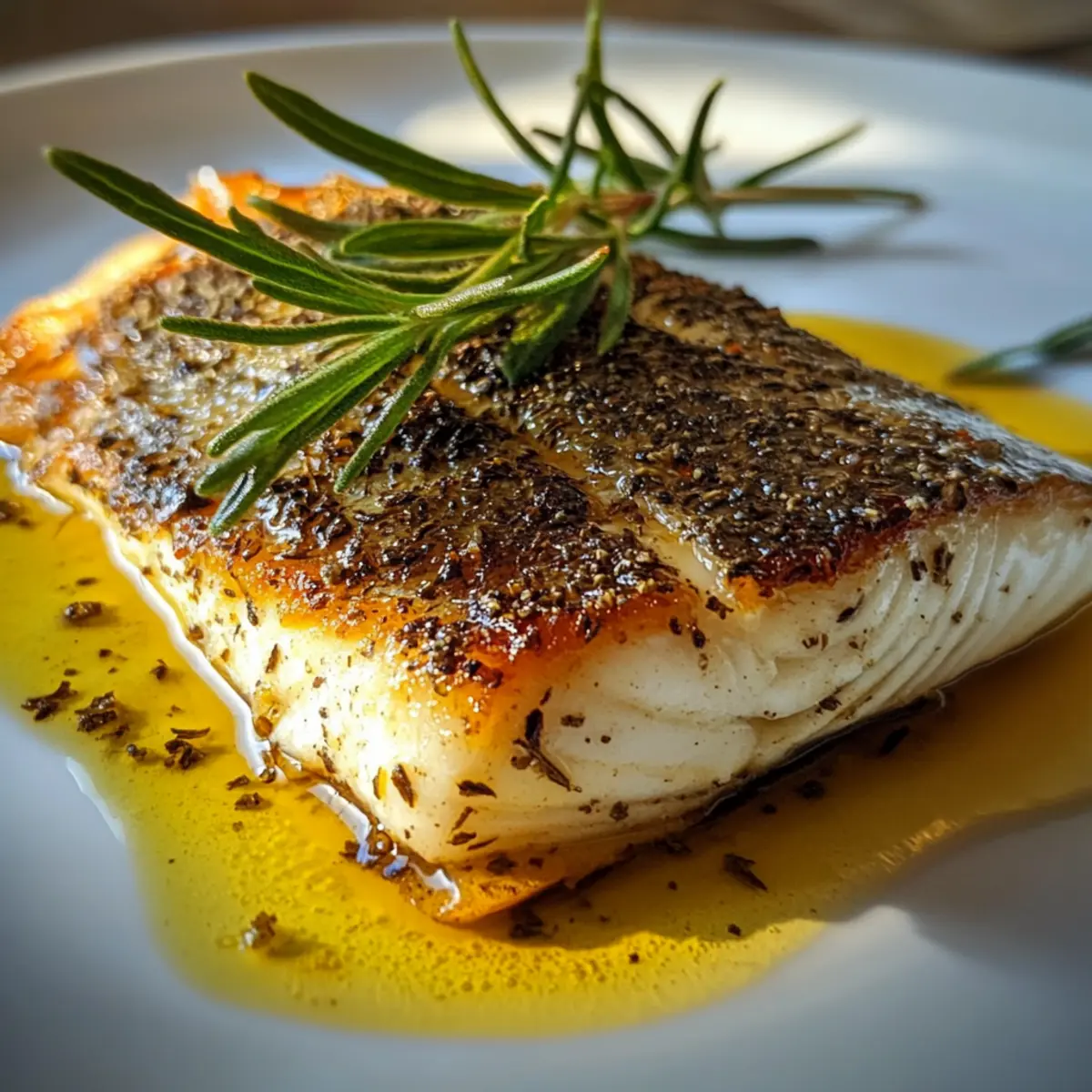 Easy Mediterranean Sea Bass with Oregano Oil: Irresistible Flavor