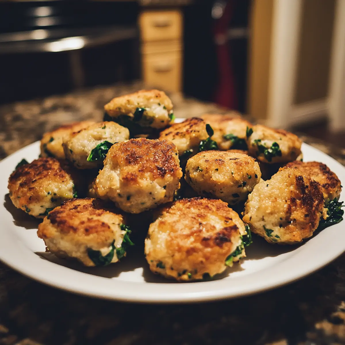 Irresistible Turkey and Spinach Power Nuggets: Crispy Bites