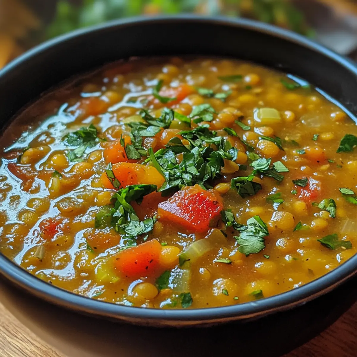 Easy Moroccan Spiced Harira (Morning Lentil Soup) – Cozy Comfort